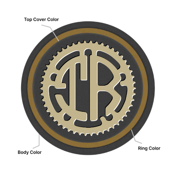 Monogram Stem Top Cap – MYBikemonogram.com
